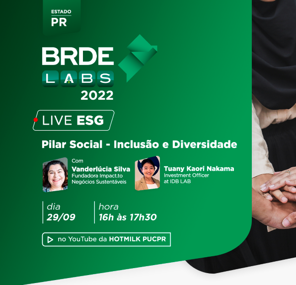 BRDE Labs aborda inclusão e diversidade como tema de live - BRDE Banco ...